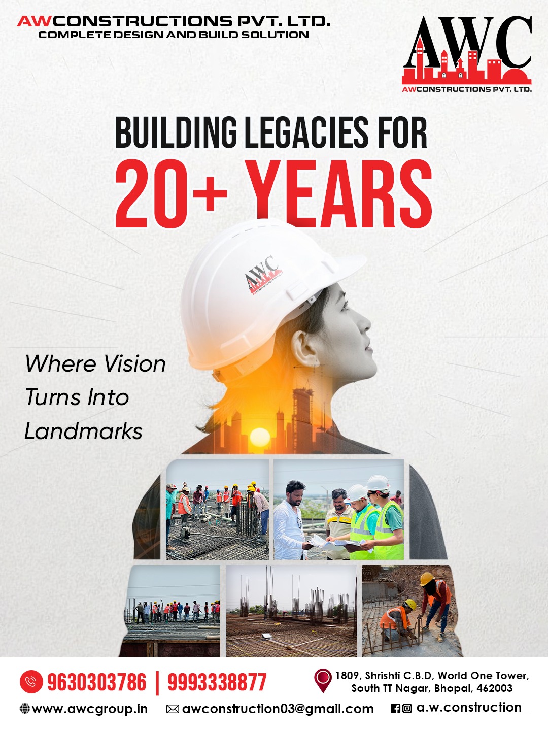 AW CONSTRUCTIONS Pvt. Ltd - Building Contractors in Bhopal